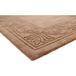 HEINE HOME Witt Hochflorteppich, beige, Gr&ouml;&szlig;e 70x270 cm - L&auml;ufer