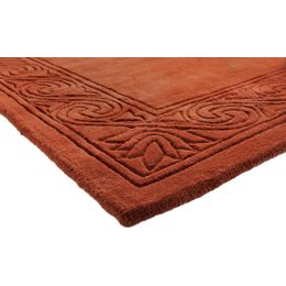 HEINE HOME Witt Hochflorteppich, terracotta, Gr&ouml;&szlig;e 90x160 cm - rechteckig