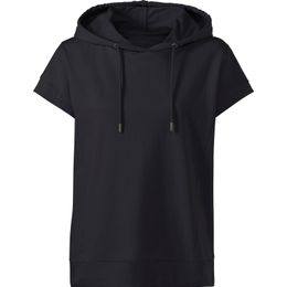 Heine Damen Kapuzenshirt, Schwarz, Gr. 40, T-Shirts, Material: Baumwolle