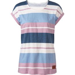 Heine Damen Print-Shirt, Lila, Gr. 44, T-Shirts, 100% Baumwolle