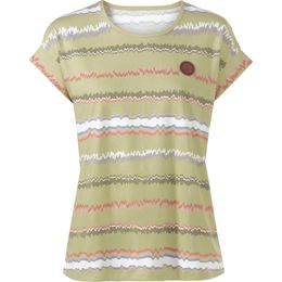 Heine Damen Print-Shirt, Gr&uuml;n, Gr. 48, T-Shirts, 100% Baumwolle