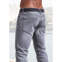 John Devin Herren 5-Pocket-Jeans, grey-denim, Gr&ouml;&szlig;e 36