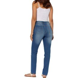 WITT Damen 5-Pocket-Jeans in Stretch-Qualit&auml;t, blue-bleached, Gr&ouml;&szlig;e 36