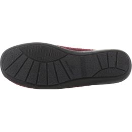 WITT Damen Pantoffel mit w&auml;rmendem Futter, bordeaux, Gr&ouml;&szlig;e 40