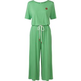 WITT Damen Jumpsuit mit weitem Bein, apfel, Gr&ouml;&szlig;e 46