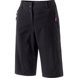 WITT Damen Bermudas mit Zipper-Taschen, schwarz, Gr&ouml;&szlig;e 48