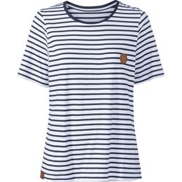 Heine Damen Shirt, Blau, Gr. 36, T-Shirts, Material: Baumwolle