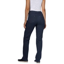 WITT Damen Jeans mit seitlicher Biesenverzierung, dark blue, Gr&ouml;&szlig;e 24