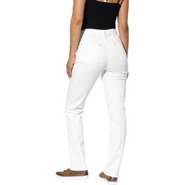 WITT Damen Jeans mit seitlicher Biesenverzierung, wei&szlig;, Gr&ouml;&szlig;e 20