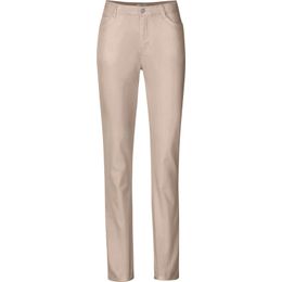 WITT Damen Jeans in Baumwoll-Stretch-Qualit&auml;t, beige, Gr&ouml;&szlig;e 44