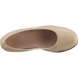 airsoft modern+ Damen Ballerina, beige, Gr&ouml;&szlig;e 39