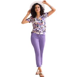 WITT Damen Chinohose in Baumwoll-Stretch-Qualit&auml;t, lavendel, Gr&ouml;&szlig;e 36