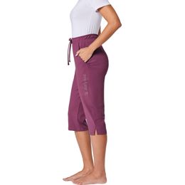 feel good Damen Capri-Hose, malve, Gr&ouml;&szlig;e 52/54