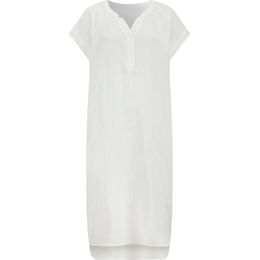 WITT Damen Sommerkleid in Musselin-Qualit&auml;t, wei&szlig;, Gr&ouml;&szlig;e 46