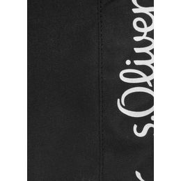 s.Oliver Herren Badeshorts, schwarz, Gr&ouml;&szlig;e S (46/48)