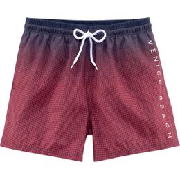 Venice Beach Herren Badeshorts, marine-bordeaux, Gr&ouml;&szlig;e M (50)