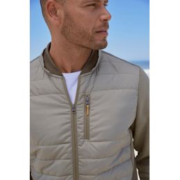 H.I.S. H.I.S Herren Kapuzensweatjacke, khaki, Gr&ouml;&szlig;e XL (56/58)