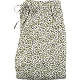 WITT Damen Schlupfhose im Doppelpack, schilf + schilf-wei&szlig;-bedruckt, Gr&ouml;&szlig;e 50