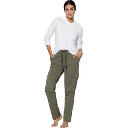 feel good Damen Hose, khaki, Gr&ouml;&szlig;e 36/38