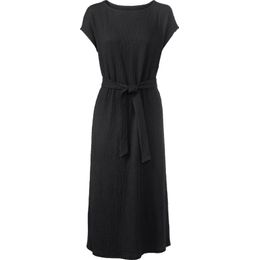 Heine Damen Jerseykleid, Schwarz, Gr. 38, Shirtkleider, Material: Polyester