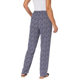 WITT Damen Schlupfhose im Doppelpack, marine + marine-wei&szlig;-bedruckt, Gr&ouml;&szlig;e 21