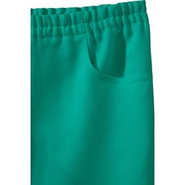 WITT Damen Caprihose mit B&uuml;gelfalte, smaragdgr&uuml;n, Gr&ouml;&szlig;e 40