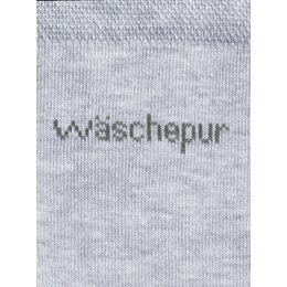 w&auml;schepur w&auml;schepur Damen Kniestr&uuml;mpfe, hellgrau, Gr&ouml;&szlig;e 35-38
