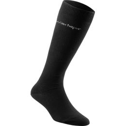 w&auml;schepur w&auml;schepur Damen Kniestr&uuml;mpfe, schwarz, Gr&ouml;&szlig;e 43-46