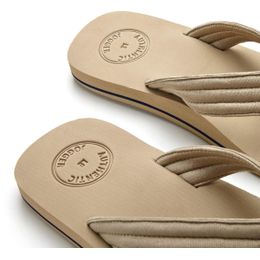 AUTHENTIC LE JOGGER Damen Badezehentrenner, beige, Gr&ouml;&szlig;e 42