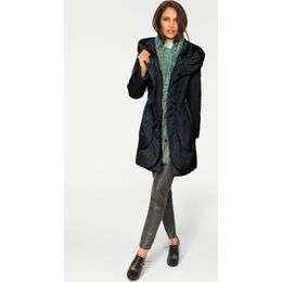 Heine Damen Parka, Schwarz, Gr. 50, Winterjacken, Material: Polyester