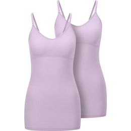 w&auml;schepur w&auml;schepur Damen BH-Hemd mit doppelt gemoldeten Cups, flieder, Gr&ouml;&szlig;e 40