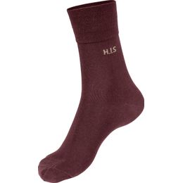 H.I.S. H.I.S Herren Socken, 2x schwarz, 2x braun, 2x braun meliert, 1x dunkelbeige-meliert, 1x hellbeige-meliert, 1x rost, 2x olive, 1x khaki, Gr&ouml;&szlig;e 43/46