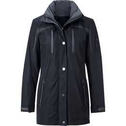 Heine Damen Funktionsjacke, Blau, Gr. 23, &Uuml;bergangsjacken, Material: Polyester