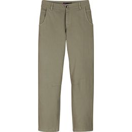 WITT Damen 7/8-Jeans mit seitlicher Tasche, khaki, Gr&ouml;&szlig;e 48