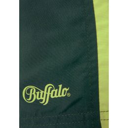 Buffalo Herren Badeshorts, oliv-lime, Gr&ouml;&szlig;e L (52)