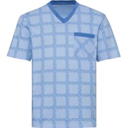 KINGsCLUB Herren Shortys, bleu + bordeaux, Gr&ouml;&szlig;e 48/50