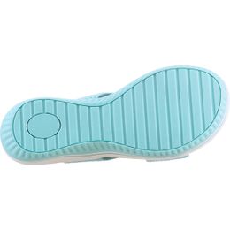 Jana Damen Pantolette , weich und flexibel, eisblau, Gr&ouml;&szlig;e 42