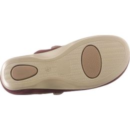MUBB Damen Pantoffel, burgund, Gr&ouml;&szlig;e 41
