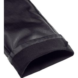 WITT Damen Thermohose aus Leder-Imitat, schwarz, Gr&ouml;&szlig;e 40