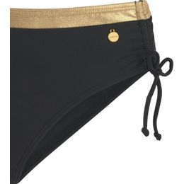 Lascana Damen Bikini-Hose, Schwarz, Gr. 44, Bikinihosen, Material: Polyamid