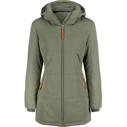 Heine Damen Outdoorjacke, Gr&uuml;n, Gr. 42, Steppjacken, Material: Polyester. Wattierung: Polyester