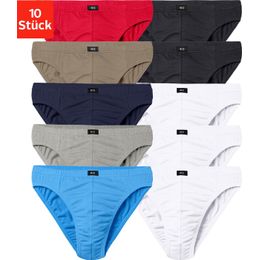 H.I.S. H.I.S Herren Slip, rot, blau, marine, khaki, grau-meliert, wei&szlig;, schwarz, Gr&ouml;&szlig;e S