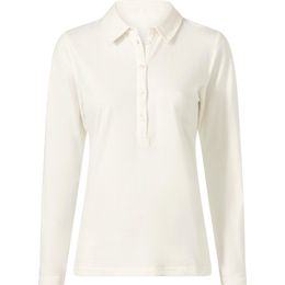WITT Damen Poloshirt aus Baumwoll-Qualit&auml;t, ecru, Gr&ouml;&szlig;e 42