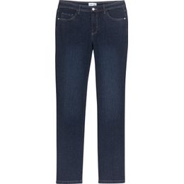 WITT Damen 5-Pocket-Jeans mit schmalen Beinen, dark blue, Gr&ouml;&szlig;e 22