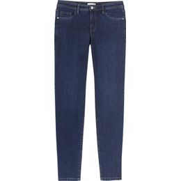 WITT Damen 5-Pocket-Jeans mit schmalen Beinen, blue-stone-washed, Gr&ouml;&szlig;e 21