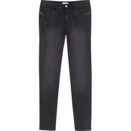 WITT Damen 5-Pocket-Jeans mit schmalen Beinen, black-denim, Gr&ouml;&szlig;e 44