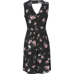 Vivance Jerseykleid, Schwarz, Gr. 42, Damen, Strandkleider, Material: Viskose, Elasthan