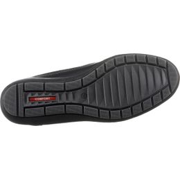 airsoft comfort+ Damen Ballerina, schwarz-metallic, Gr&ouml;&szlig;e 39