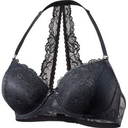 Lascana Damen Neckholder-BH, schwarz, Gr&ouml;&szlig;e 90B
