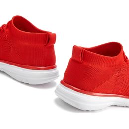 Lascana Damen Sneaker, Rot, Gr. 39, Sneakers & Schn&uuml;rer, Material: Textil